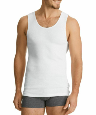Bonds Mens 2Pk Chesty Cotton Singlets - White | eBay Australia
