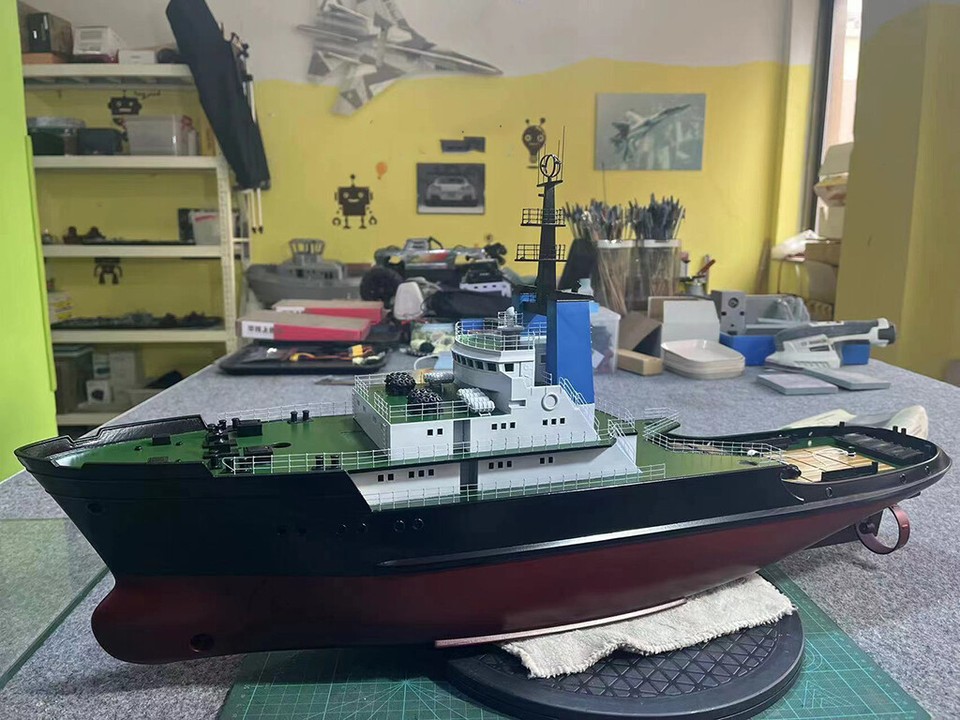 Smit Rotterdam Super Tug Boat SMIT WIJS 1:100 750mm 29.5" RC Model Ship ...