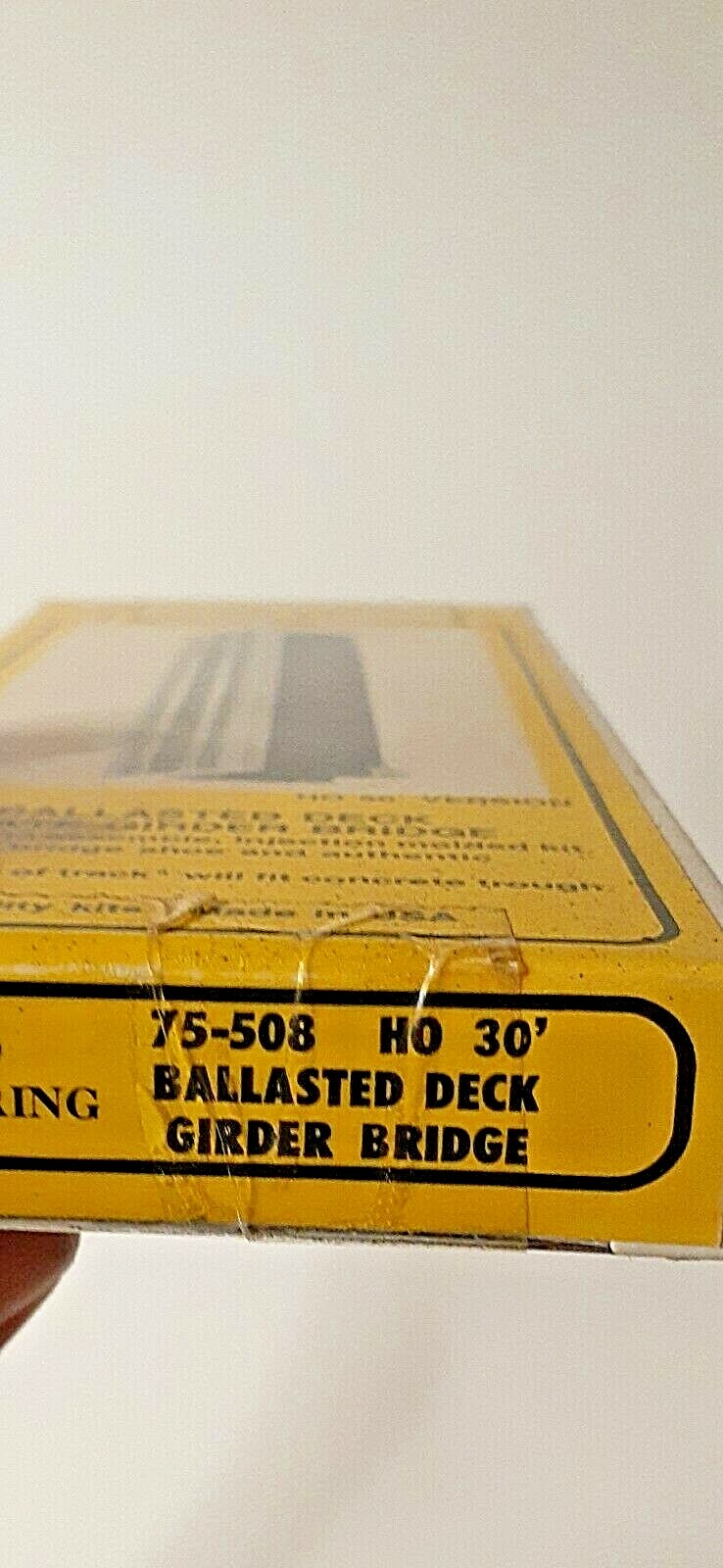 MICRO ENGINEERING 75-508 HO 30' BALLASTED DECK PLATE GIRDER BRIDGE NIB | eBay