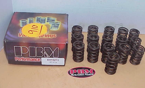 NEW PBM 1.375" Chrome Silicone Valve Springs #250@1.050" E915272 for ...