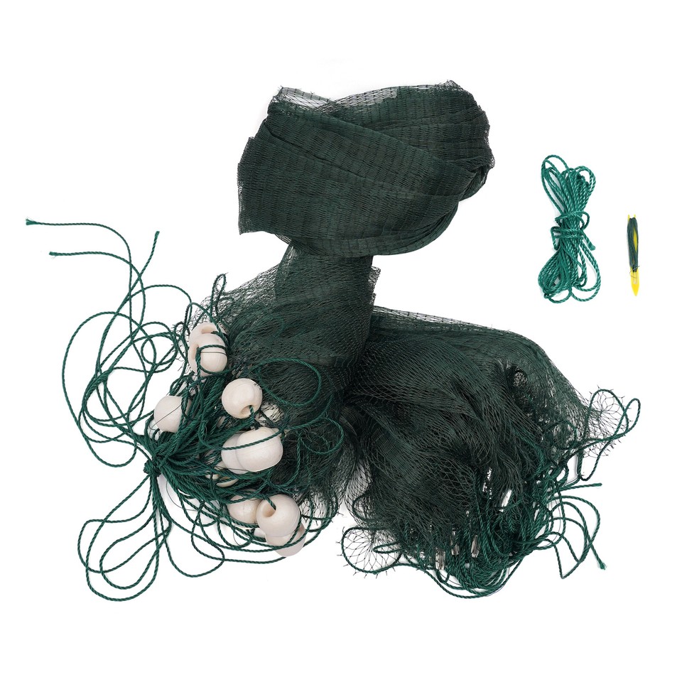 10x65FT Drag Net Beach Seine Bait Seine Mesh Fish Net Fishing ...