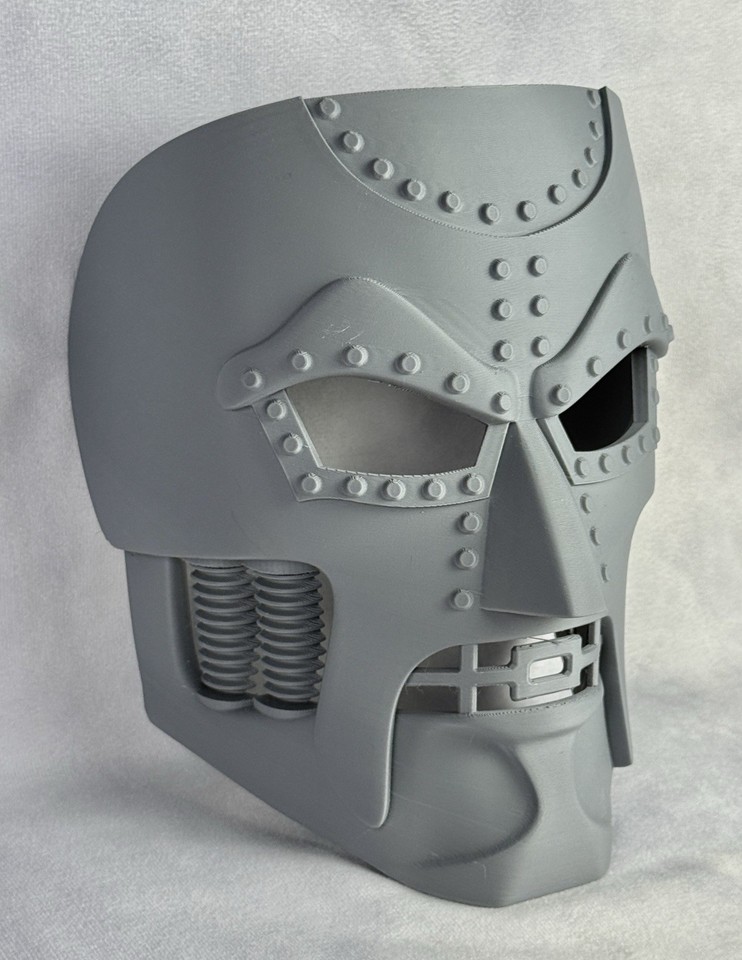Dr. Doom Mask RDJ 3d Printed RAW Marvel Victor Von Doom Doctor Doom | eBay