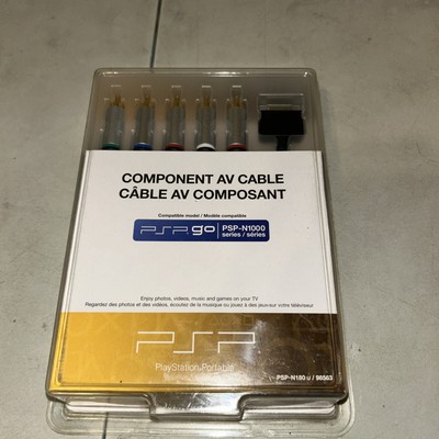 Sony Playstation PSP Go Component AV Cable New Sealed PSP-N1000 | eBay