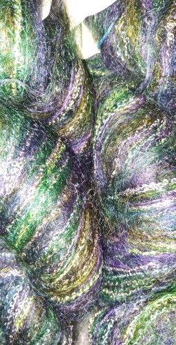 Lot Of 2 Hanks Ironstone Yarns (Mohair/Wool/Nylon Blend) #Starlights ...