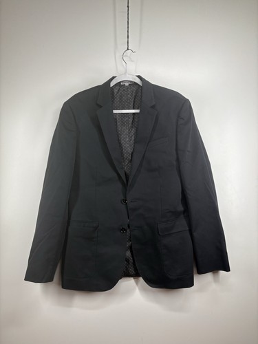 EXPRESS Photographer Fitted Black Men's 40R 2-Button Blazer Jacket ...