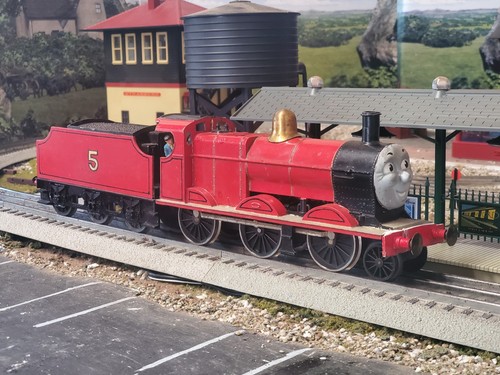 O Gauge Thomas James The Red Engine Custom Model 2 RAIL ONLY | eBay