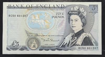 Old Five £5 Pound Note Uncirculated | eBay UK