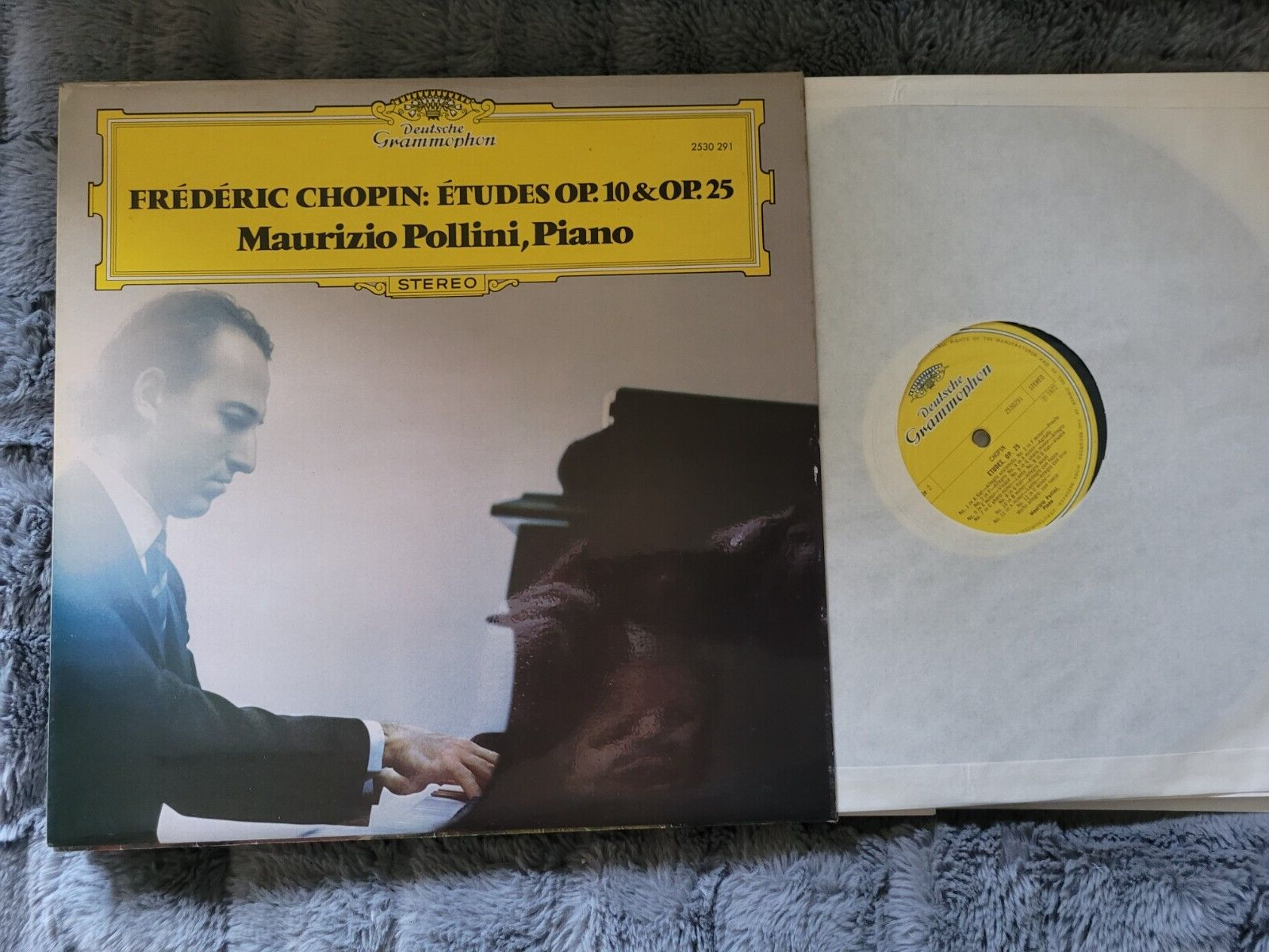 CHOPIN ETUDES OP 10 MAURIZIO POLLINI 2530 291 LP | eBay