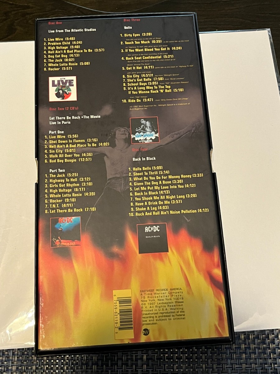 Ac Dc Bonfire Live From Atlantic