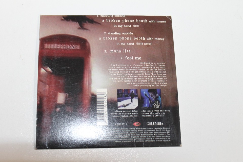 Primitive Radio Gods standing outside a broken phone booth CD Single ...