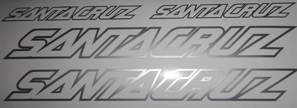 Santa Cruz Frame Decals. Custom colors. USA Seller! | eBay