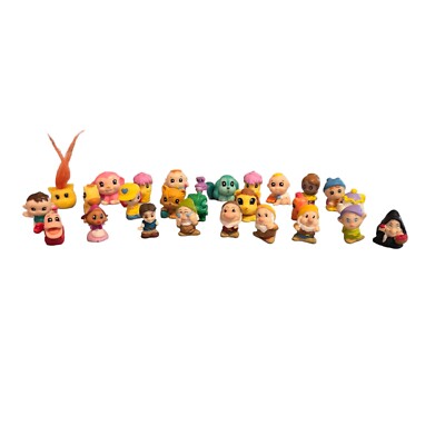 Lot of 27 Squinkies Disney Dwarfs Baby Sebastian Animals Miniatures ...
