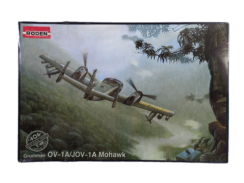RODEN OV-1A/JOV-1A Mohawk Multi-Purpose Aircraft 1/48 Scale Model Kit ...