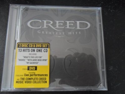 Creed : Greatest Hits CD Album with DVD 2 discs (2004) FREE Shipping ...