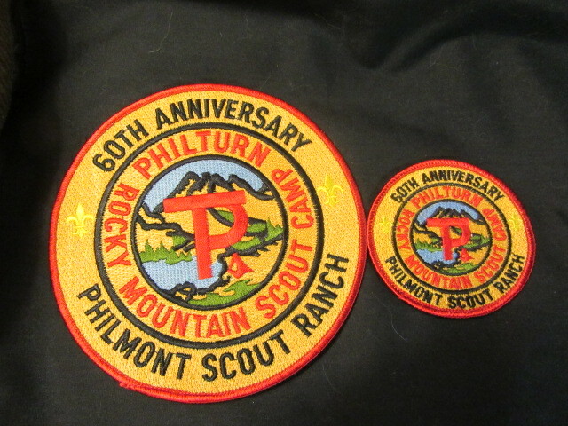 Philmont Scout Ranch 60th Anniversary Pocket and Jacket Patches eb09 | eBay