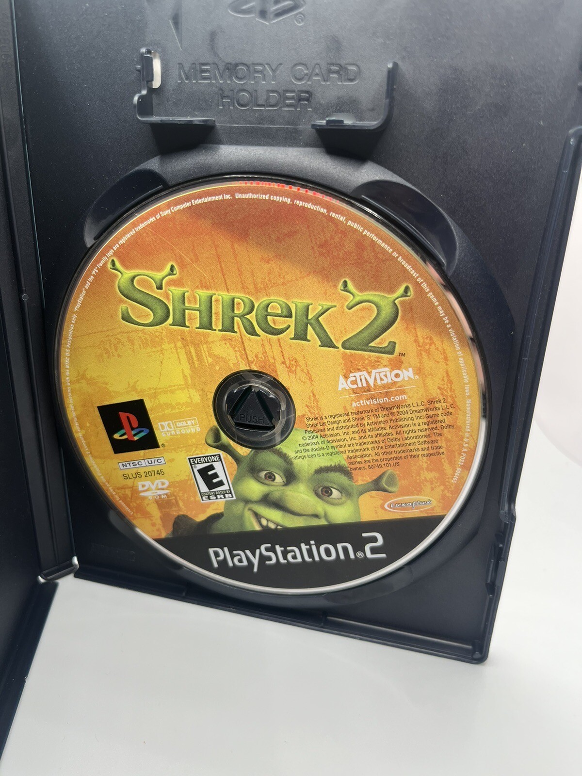 Shrek 2 PlayStation 2 PS2 Case And Game Tested. Clean No Manual ...