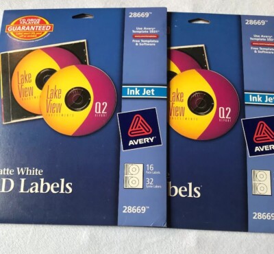 CD, DVD & Disk Labels - Avery 28669