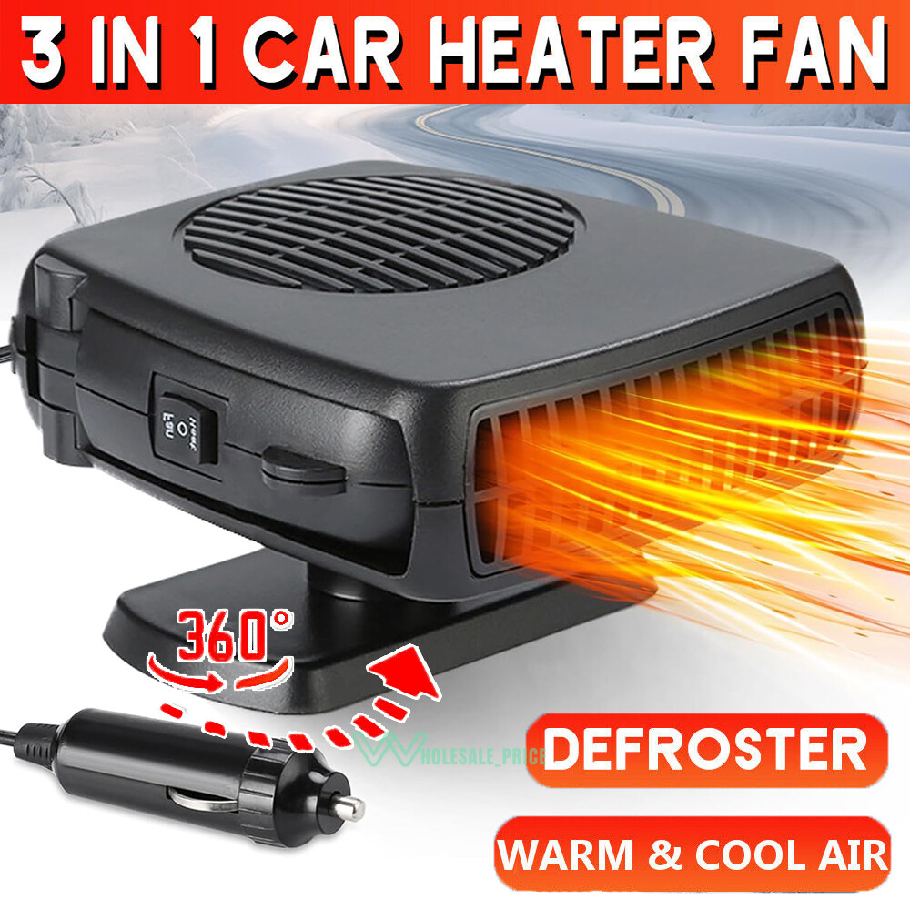 12v Portable Heater 12V Portable Car Heater & Fan - 200W 2-in-1 ...