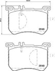 OEM Brake Pad Set Front 0064204920 | eBay Australia