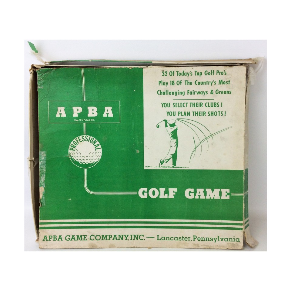 APBA Golf APBA Golf Box Fair/VG | eBay