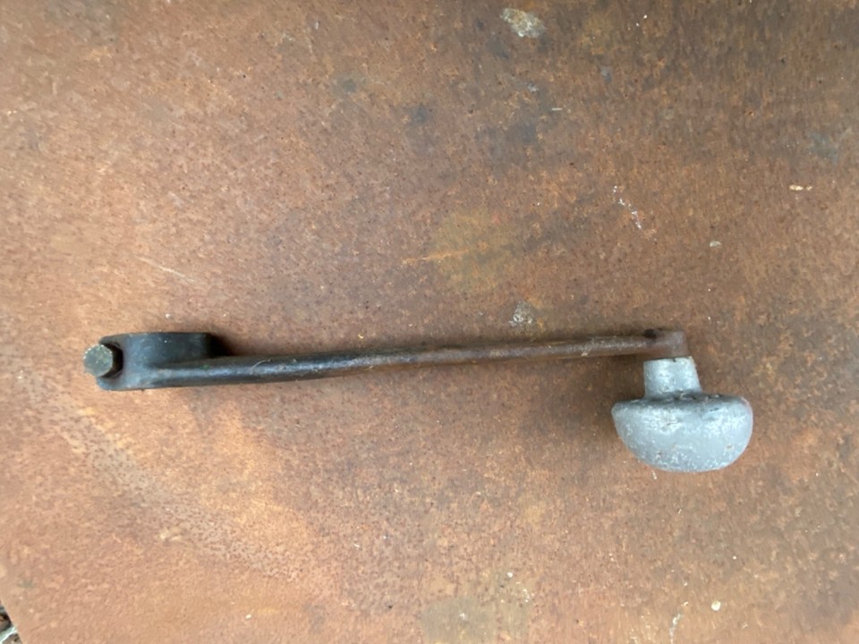 Vintage Skeleton Petrol Pump Hand Crank Lever/Handle | eBay UK