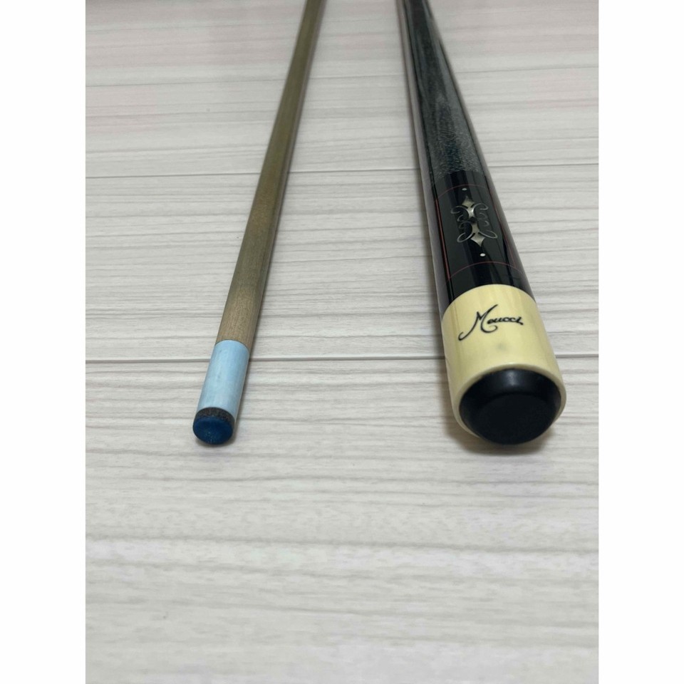 Meucci Cue 97-15 BDN Maple & Ebony Pool Cue, Used, 20+ Years Old | eBay
