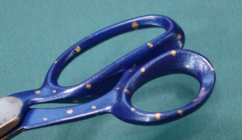 Vintage WISS 10" Inlaid Shears Scissors No. 20 Heavy Duty Crispy Sharp ...