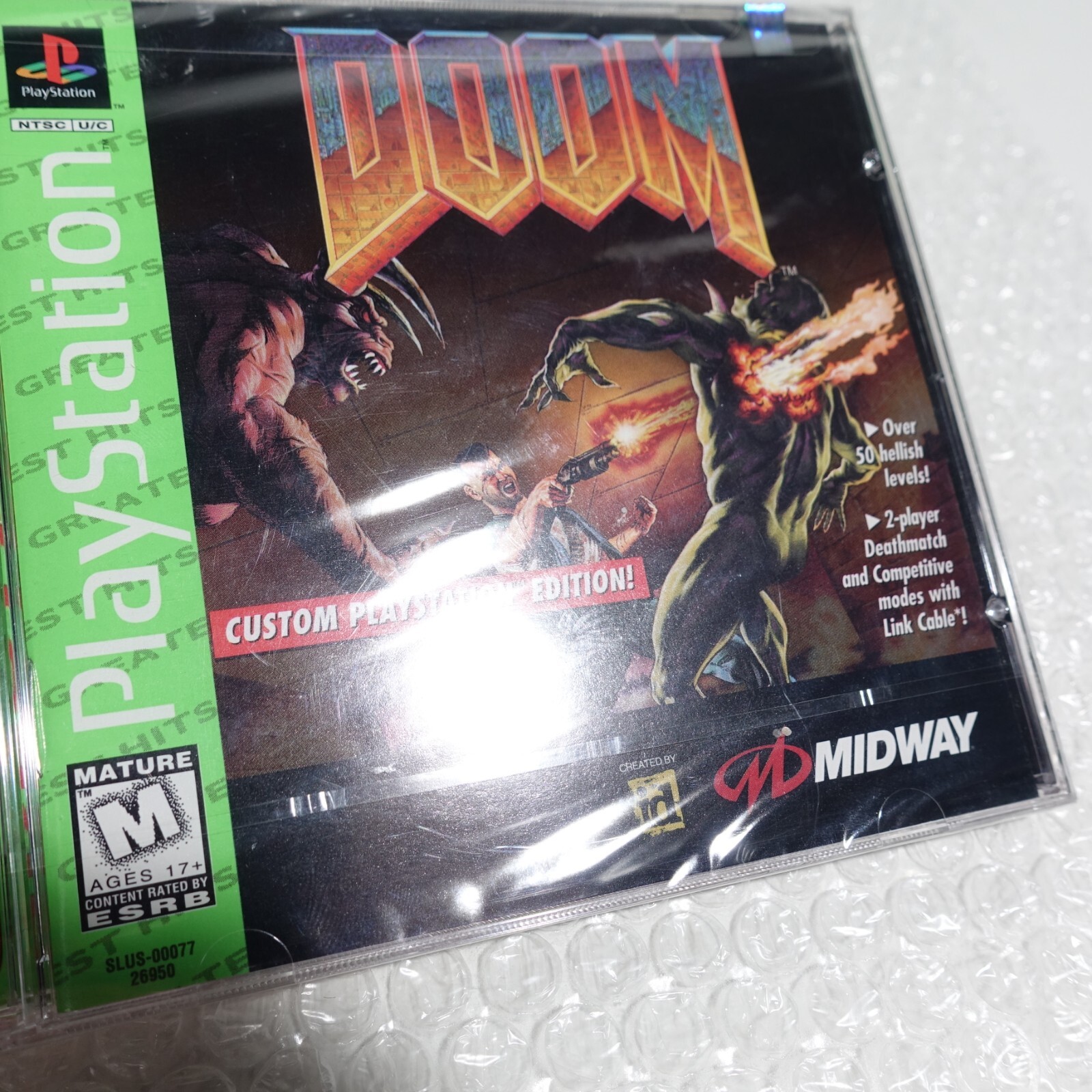 Doom (Sony PlayStation 1, 1995) for sale online | eBay
