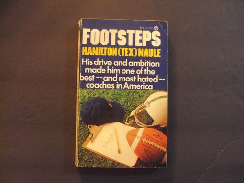 Footsteps pb Hamilton (Tex) Maule 1st Print 1st ed Manor Books 1973 ID ...