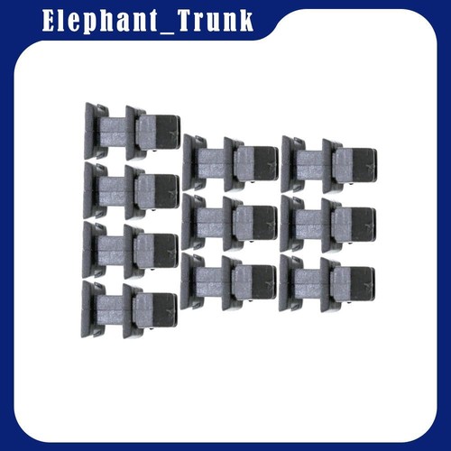 10pcs Car Body Panel Clip Push Rivet Plate Retainer For Mercedes W124 ...