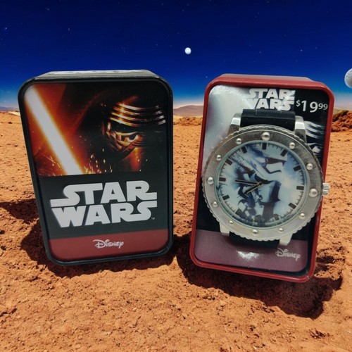 Star Wars Storm Trooper Accutime Wrist Watch Brand New Disney Lucasfilm ...