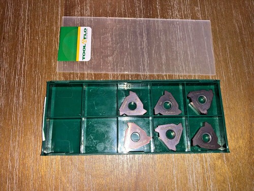 TOOL FLO CARBIDE INSERTS L53 4P V.038 1" TPF EXT AC22 QTY 6 | eBay
