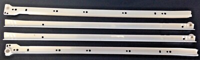 Blum 230M Epoxy Coated Drawer Slides 24" x 3/4" White (1 set) | eBay