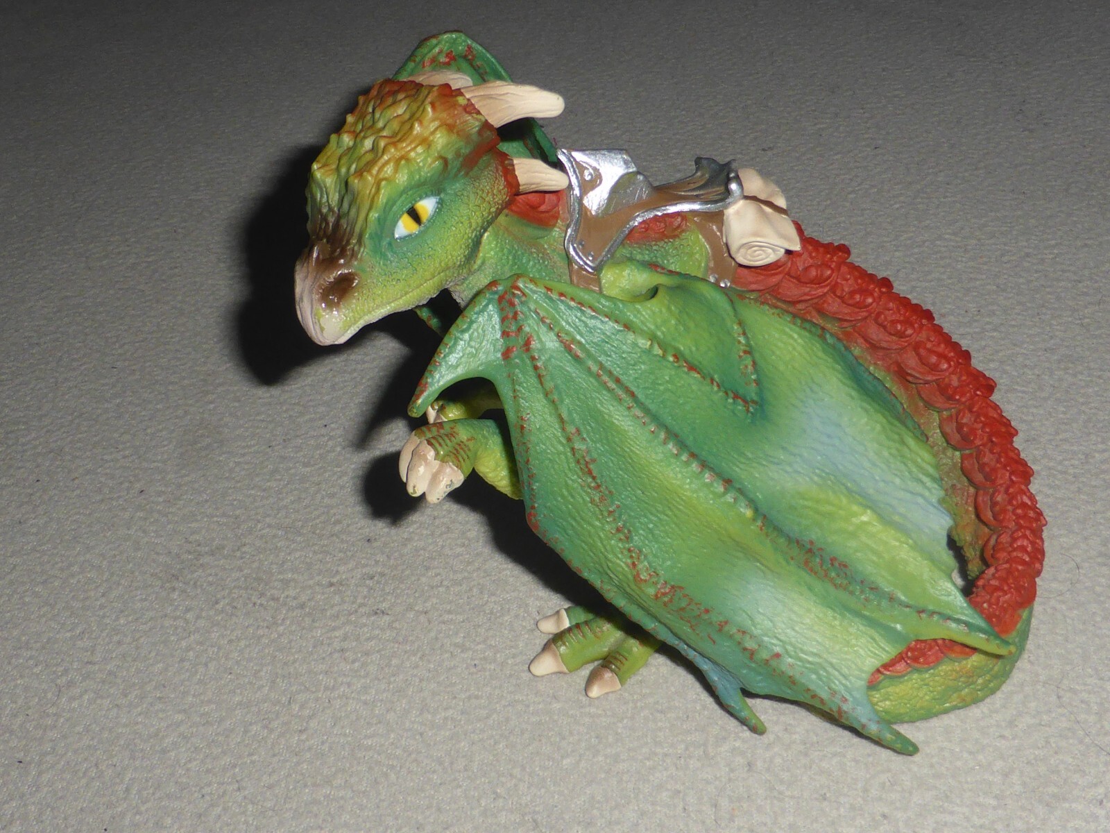 AM LIMES 69 SCHLEICH BAYALA KISHAY FARAUN DRAGON GREEN FIGURE ONLY D ...
