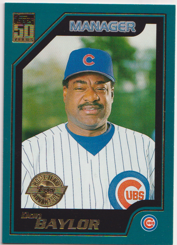 2001 Topps HTA #330 Don Baylor Chicago Cubs | eBay