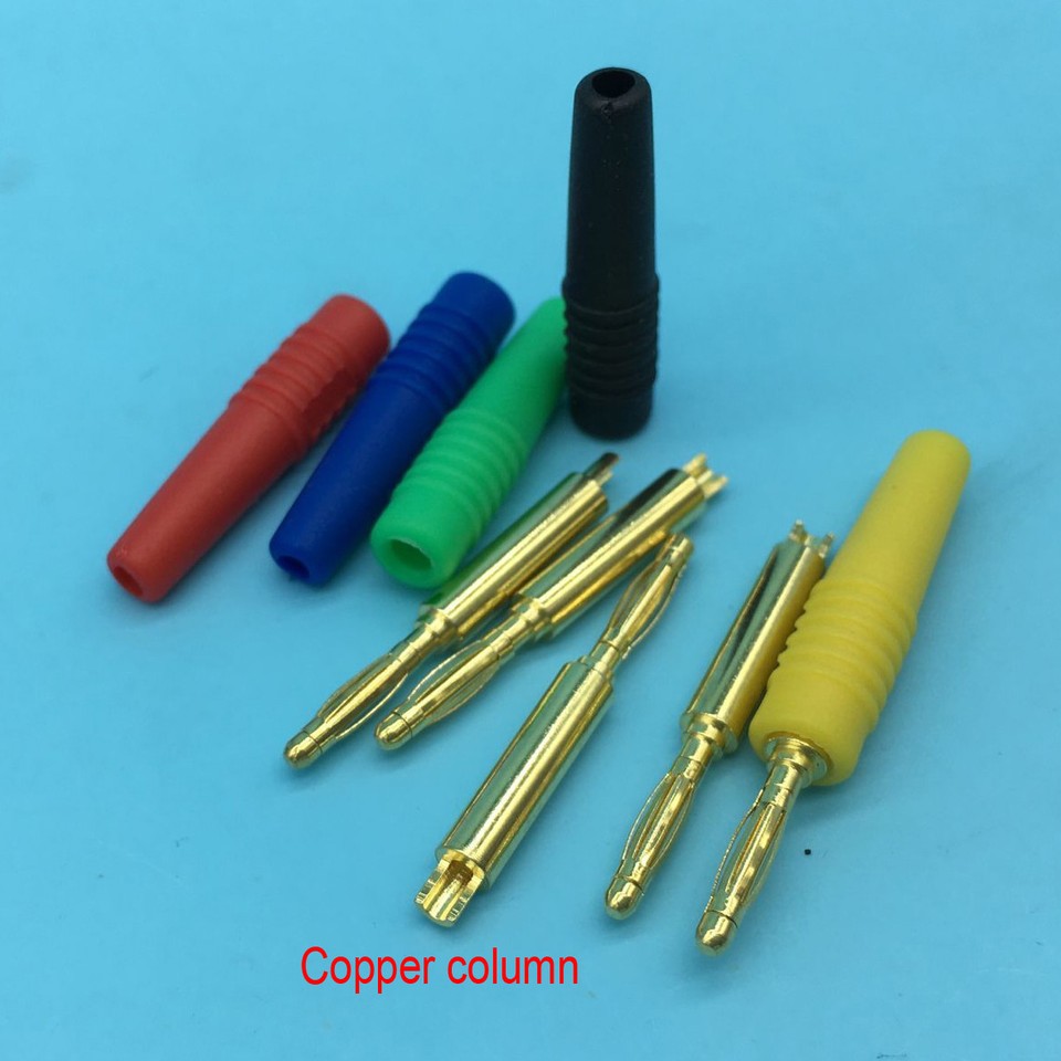Copper 2mm Banana Plug 2mm Banana socket Binding Post Multicolor Mini ...