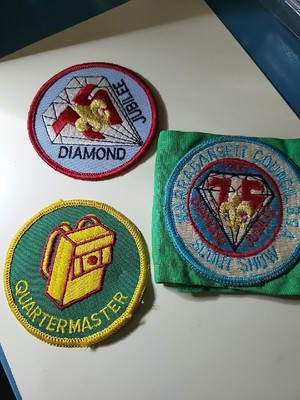 Boy Scouts Quartermaster, Diamond Jubilee Patch Lot BSA | eBay