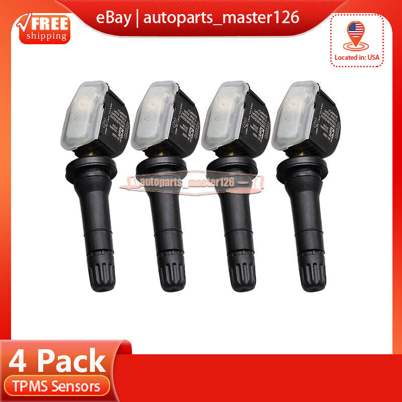 SET 4 TPMS Tire Pressure Monitoring Sensor 13540604 For Chevy GMC Buick ...