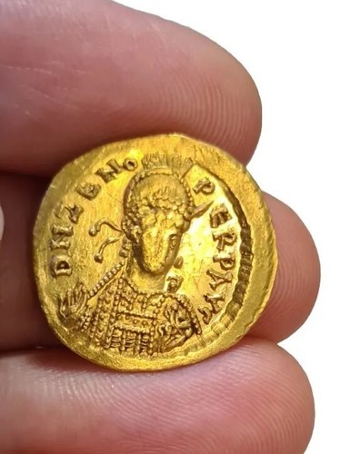 Rare Original D N ZENO - PERP AVC Solidus Gold Coin | eBay