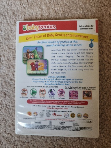 Baby Genius Favorite Nursery Rhymes Dvd 796019644792| eBay