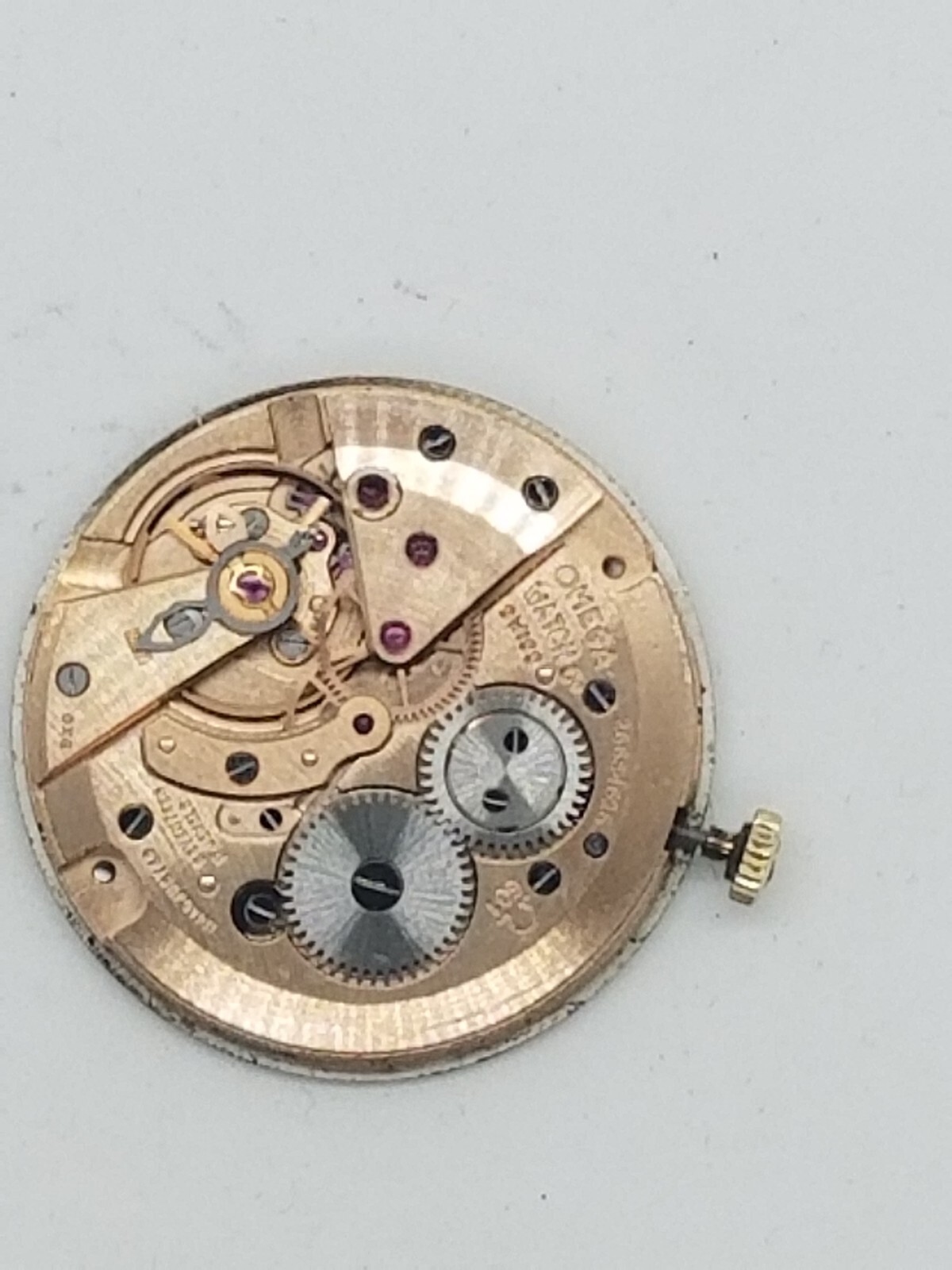 Omega Cal 601 Watch 14 Kg Filled Case Omega Crown Buckle | eBay