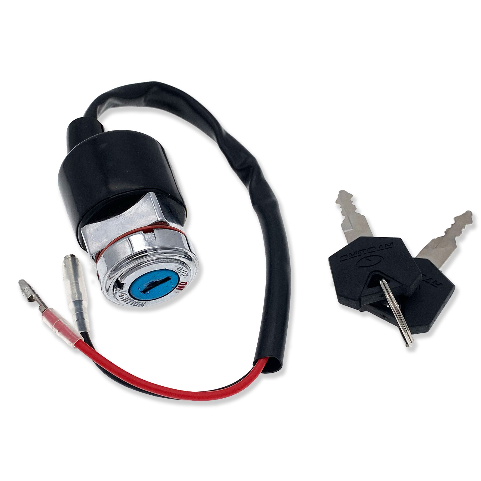 2 Wire Ignition Key Switch For Honda CB100 CL100 SL100 SL125 Motosport ...