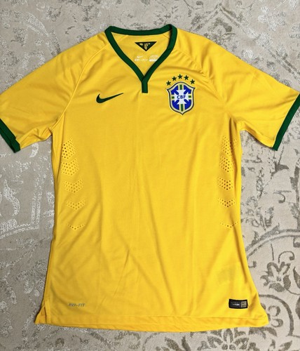 Nike Dri-fit Brazil Soccer Jersey, Men’s Large | eBay