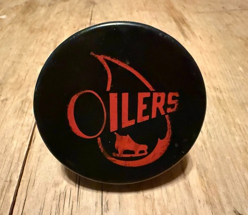 Tulsa Oilers game puck - vintage - 1980's - Central Hockey League | eBay