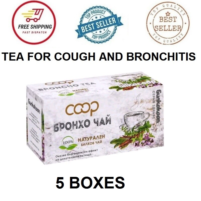 Broncho Tea For Bronchitis And Cough Bronchial Asthma And Shortness Of ...