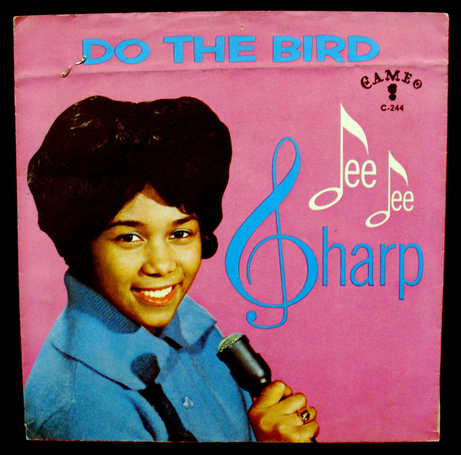 DEE DEE SHARP-Lover Boy+Do The Bird-60's Soul Picture Sleeve-CAMEO #C ...