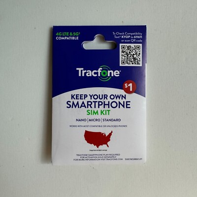 Tracfone Bring Your Own Phone Prepaid SIM Kit | 3-in-1 CDMA Sim Card | eBay