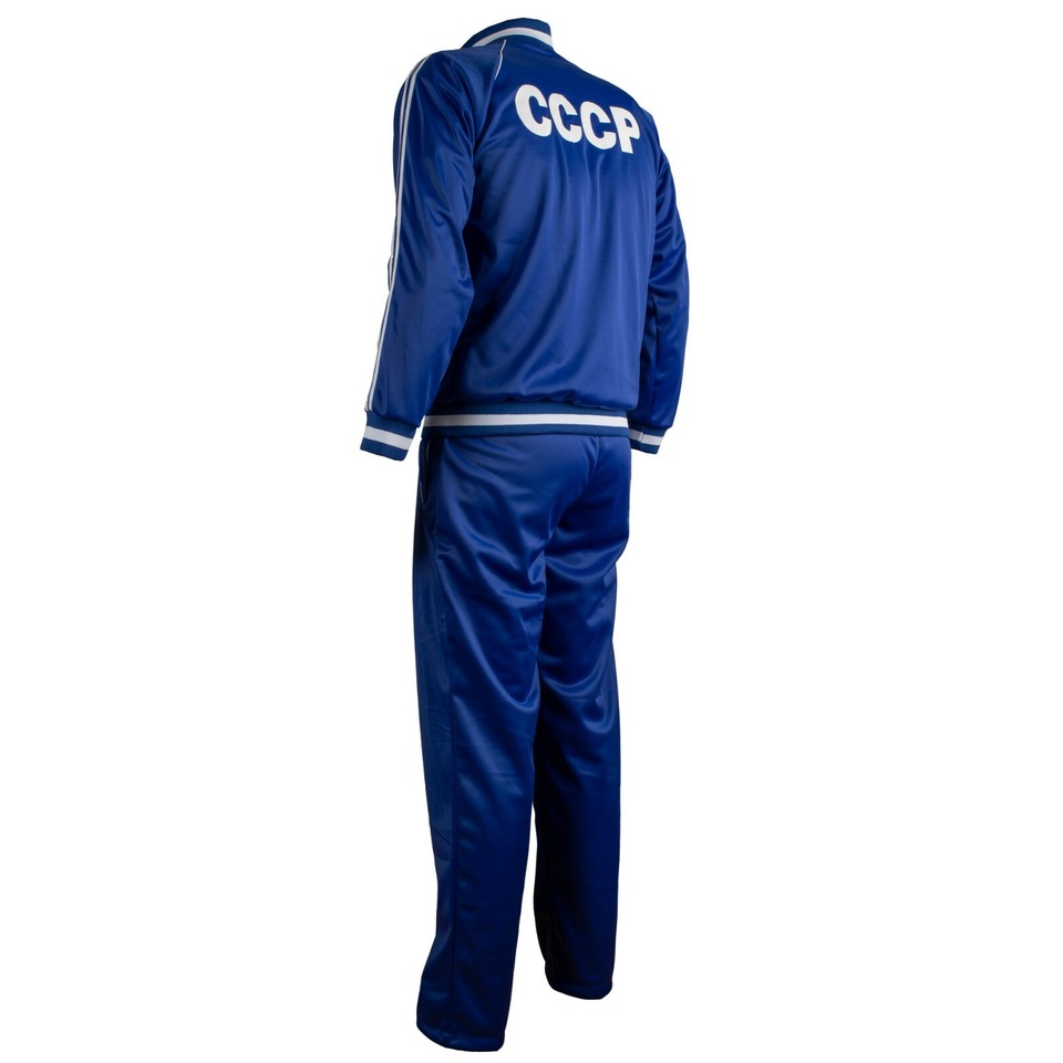 Soviet Union CCCP USSR Retro Football Tracksuit Zipped Jacket Mens | eBay