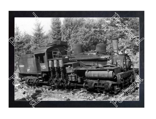 Historic Sunset Logging Co. - Timber, Oregon Train Postcard | eBay