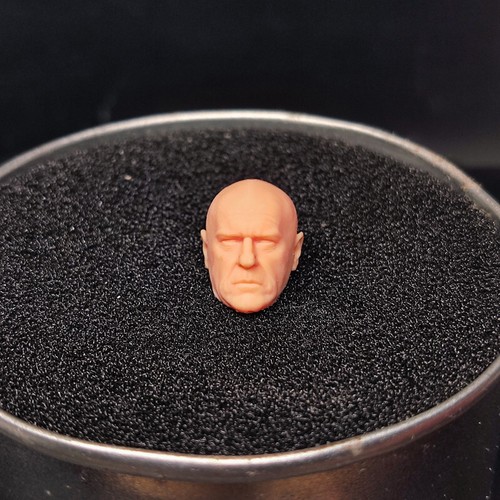1/24 Scale Breaking Bad Hank Schrader Head Sculpt Unpainted Fit 2.5 ...